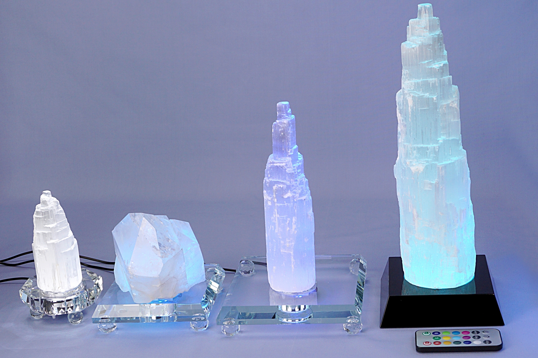 LED light bases | Cristal Musique